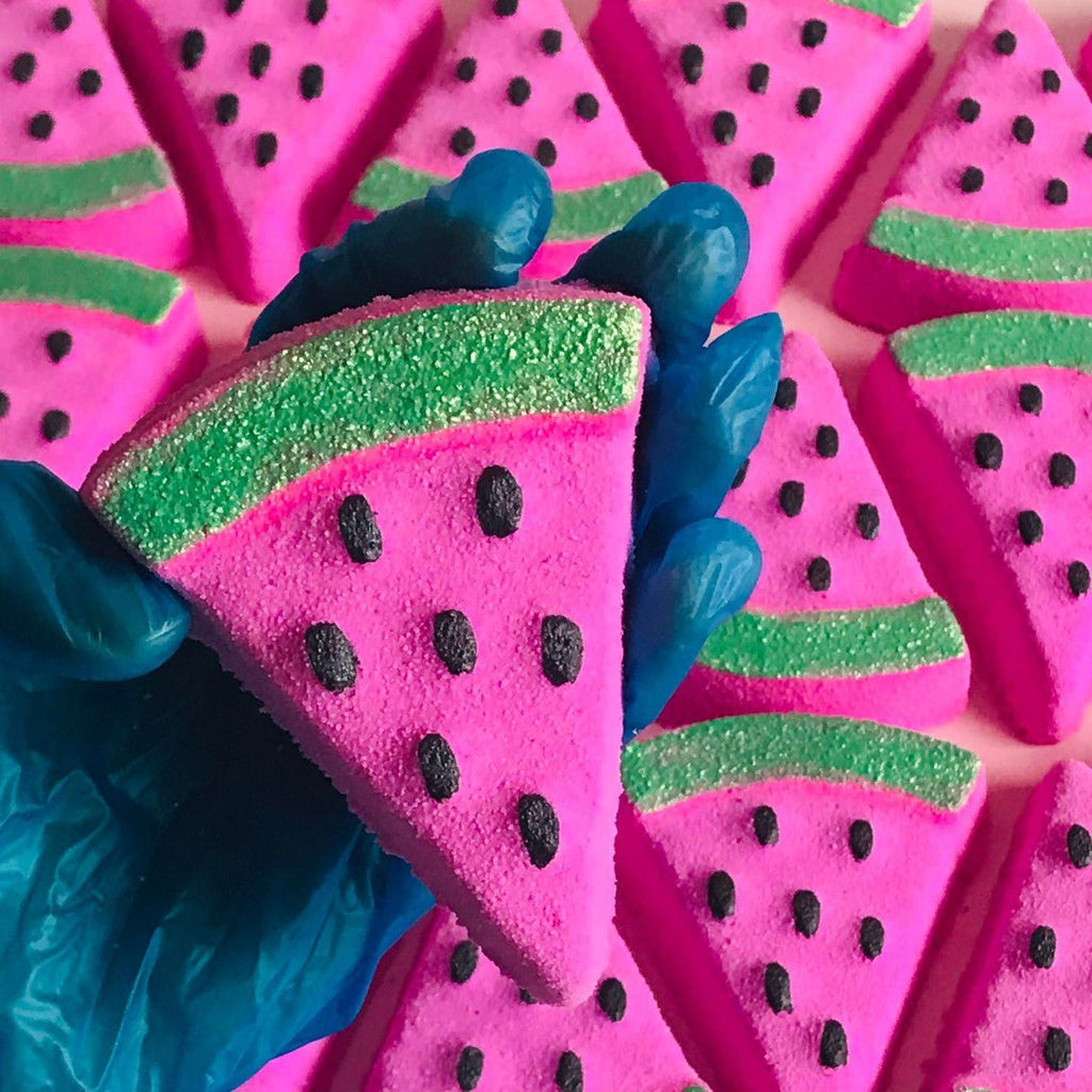 Watermelon Slice Bath Bomb by Soul and Soap